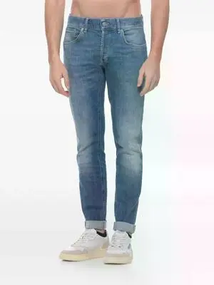 DONDUP Five-pocket Straight Leg Trousers