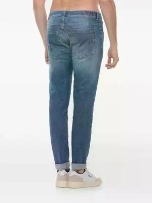 DONDUP Five-pocket Straight Leg Trousers