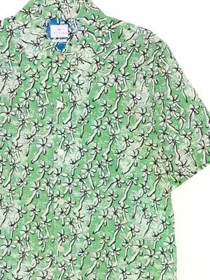 Paul Smith Floral-print Shirt - Green