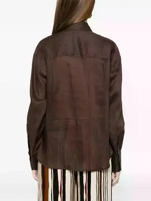 ERMANNO FIRENZE Embellished Long-sleeve Shirt