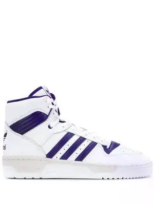 Adidas Rivalry Lace-up High Top Sneakers - White