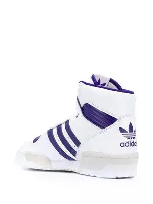 Adidas Rivalry Lace-up High Top Sneakers - White