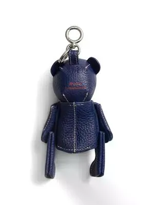 Polo Ralph Lauren Polo Bear Leather Bag Charm - Blue