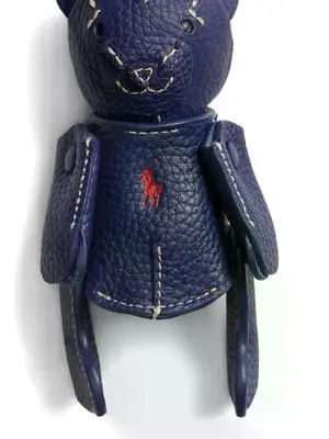 Polo Ralph Lauren Polo Bear Leather Bag Charm - Blue