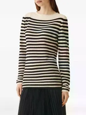 Fabiana Filippi Striped Long Sleeve Knit