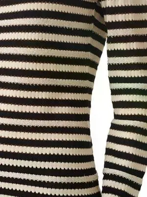 Fabiana Filippi Striped Long Sleeve Knit