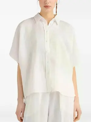 Momoni Linen Boxy Fit Shirt