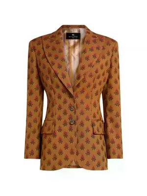 Etro Jacquard Embroidered Jacket