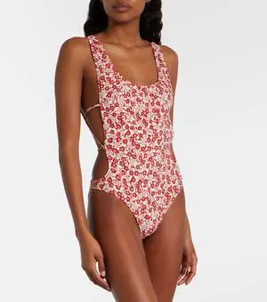 Isabel Marant Étoile Tenisiage Floral One-piece Swimsuit