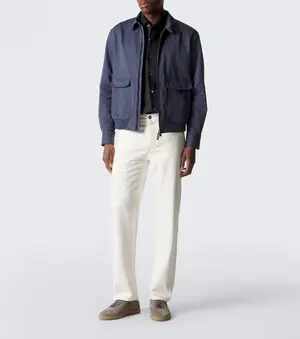 Zegna 232 Suede Lace-up Sneakers