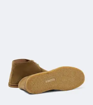 THE ROW Suede Desert Boots