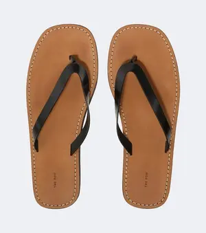 THE ROW City Leather Thong Sandals