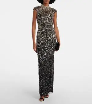Jenny Packham Embellished Gown