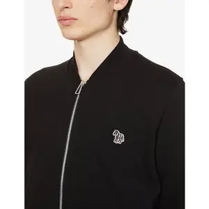 Paul Smith Zebra Embroidered Cotton Bomber Jacket
