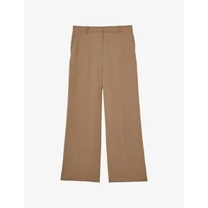 REISS Margeaux Wide-leg Stretch-woven Trousers