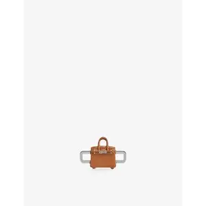 POUBEL Sterling And Enamel Handbag Charm - Silver