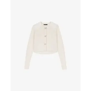 Maje Round Neck Cardigans For Women
