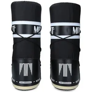 Moon Boot Icon Brand-print Shell Boots - Black