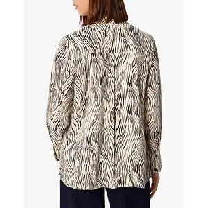 Whistles Zebra Print Woven Shirt