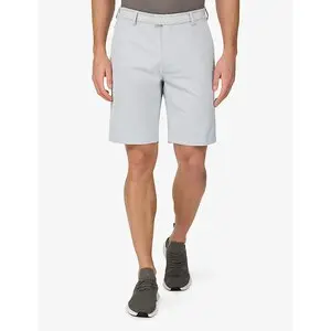 Boggi Milano B-tech Stretch-woven Bermuda Shorts - Ice