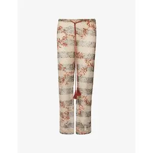 JADED LONDON Deva Striped Knit Trousers - Multi