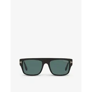 TOM FORD Ft0907 Dunning Square-frame Acetate Sunglasses - Black