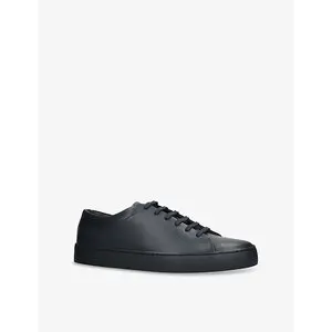 JAK Royal Leather Low-top Trainers - Navy