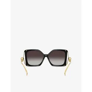 Versace Square Frame Injected Sunglasses