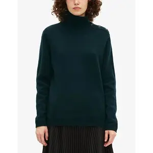 The Kooples Funnel-neck Wool Jumper