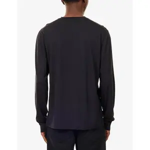 TOM FORD Crewneck Long-sleeves Woven-t-shirt