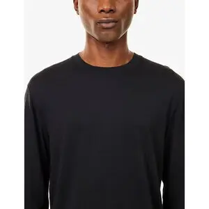 TOM FORD Crewneck Long-sleeves Woven-t-shirt