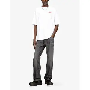 DIESEL® T-boxt Bisk Brand-print Cotton-jersey T-shirt - 100