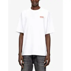 DIESEL® T-boxt Bisk Brand-print Cotton-jersey T-shirt - 100