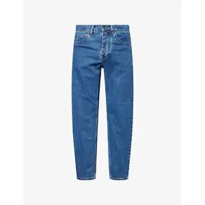 Carhartt Work In Progress Newel Tapered-leg Mid-rise Denim Jeans - Blue