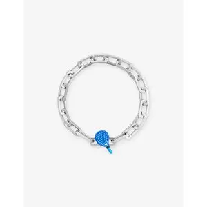 POUBEL Sterling And Enamel Padel Charm