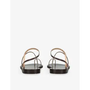 ANCIENT GREEK SANDALS Eleftheria Stitch Leather Sandals