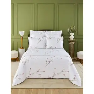 YVES DELORME Gaura Cotton-blend Bedcover