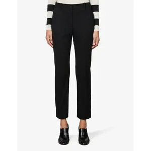 JOSEPH Coleman Stretch-gabardine Straight Leg Trousers