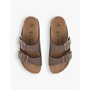 BIRKENSTOCK Arizona Flex Platform Woven Sandals - Mocca