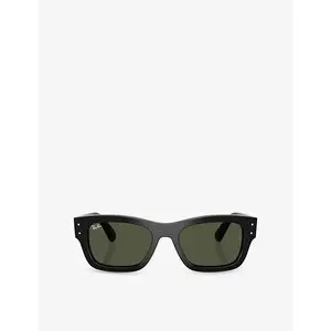 Ray-ban Rb7683s Cat-eye Acetate Sunglasses - Black