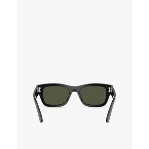 Ray-ban Rb7683s Cat-eye Acetate Sunglasses - Black