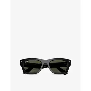 Ray-ban Rb7683s Cat-eye Acetate Sunglasses - Black