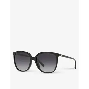 Michael Kors Square Frame Acetate Sunglasses - Black