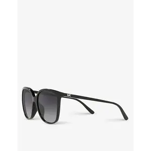 Michael Kors Square Frame Acetate Sunglasses - Black