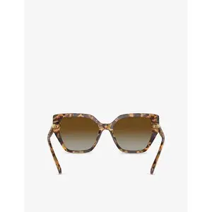 SWAROVSKI Sk6016 Irregular-frame Acetate Sunglasses