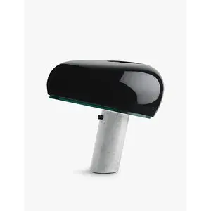 FLOS Snoopy Touch Metal And Marble Table Lamp 36.9cm - Black
