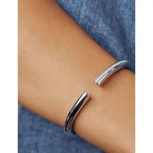 SIF JAKOBS Sterling And Cubic Zirconia Bangle