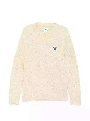 Wood Wood Logo Embroidered Jumper
