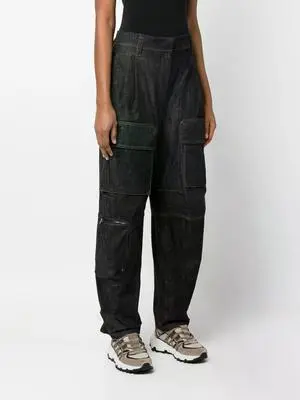 Brunello Cucinelli High-waisted Cargo Jeans