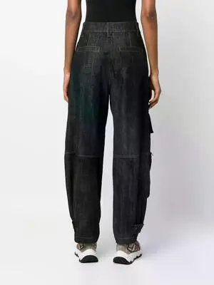 Brunello Cucinelli High-waisted Cargo Jeans